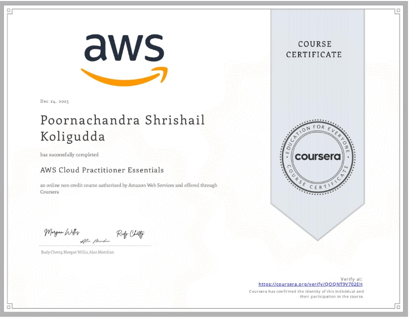 Poornachandra | Portfolio